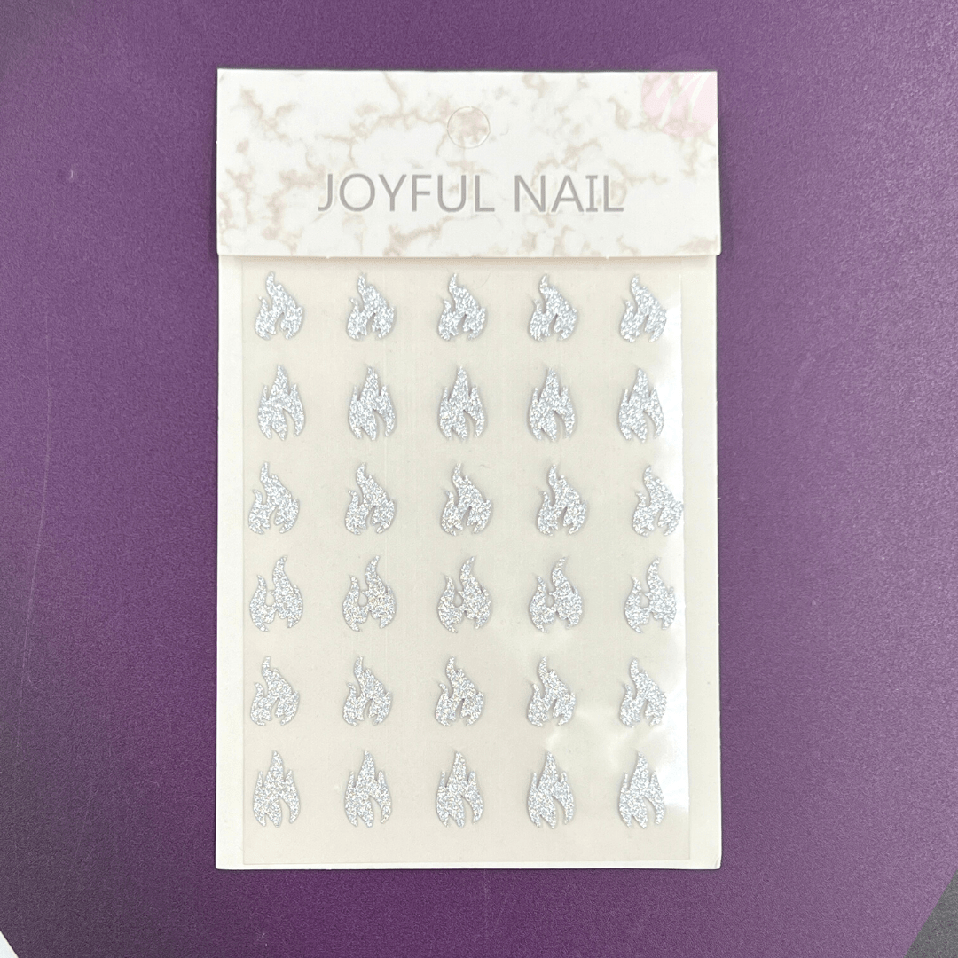 STICKERS BRILLOS FUEGO | Naty Nails