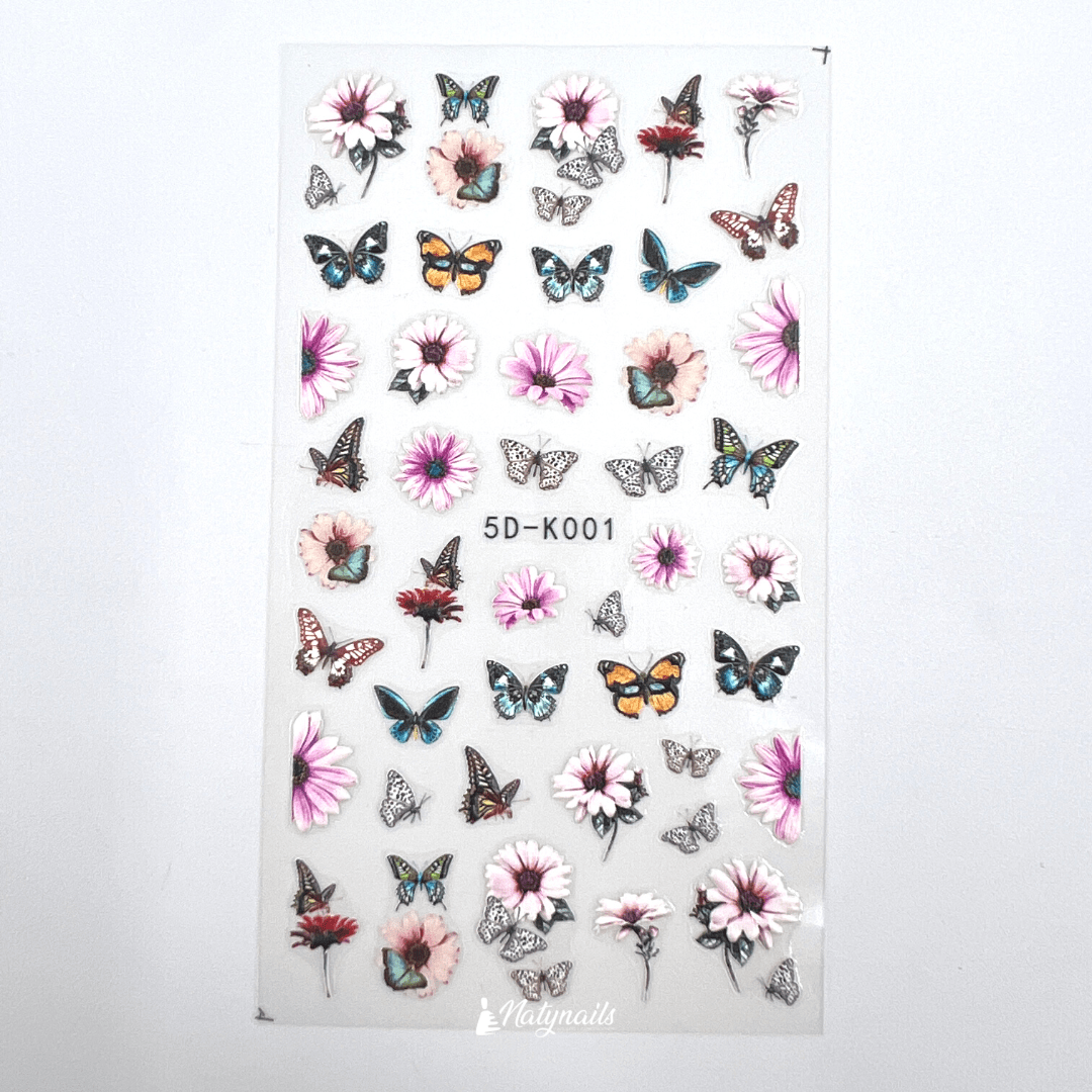 STICKERS 5D K001 | Naty Nails