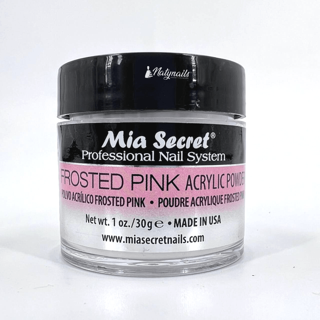 ACRYLIC POWDER - FROSTED PINK 30GR. MIA SECRET | Naty Nails