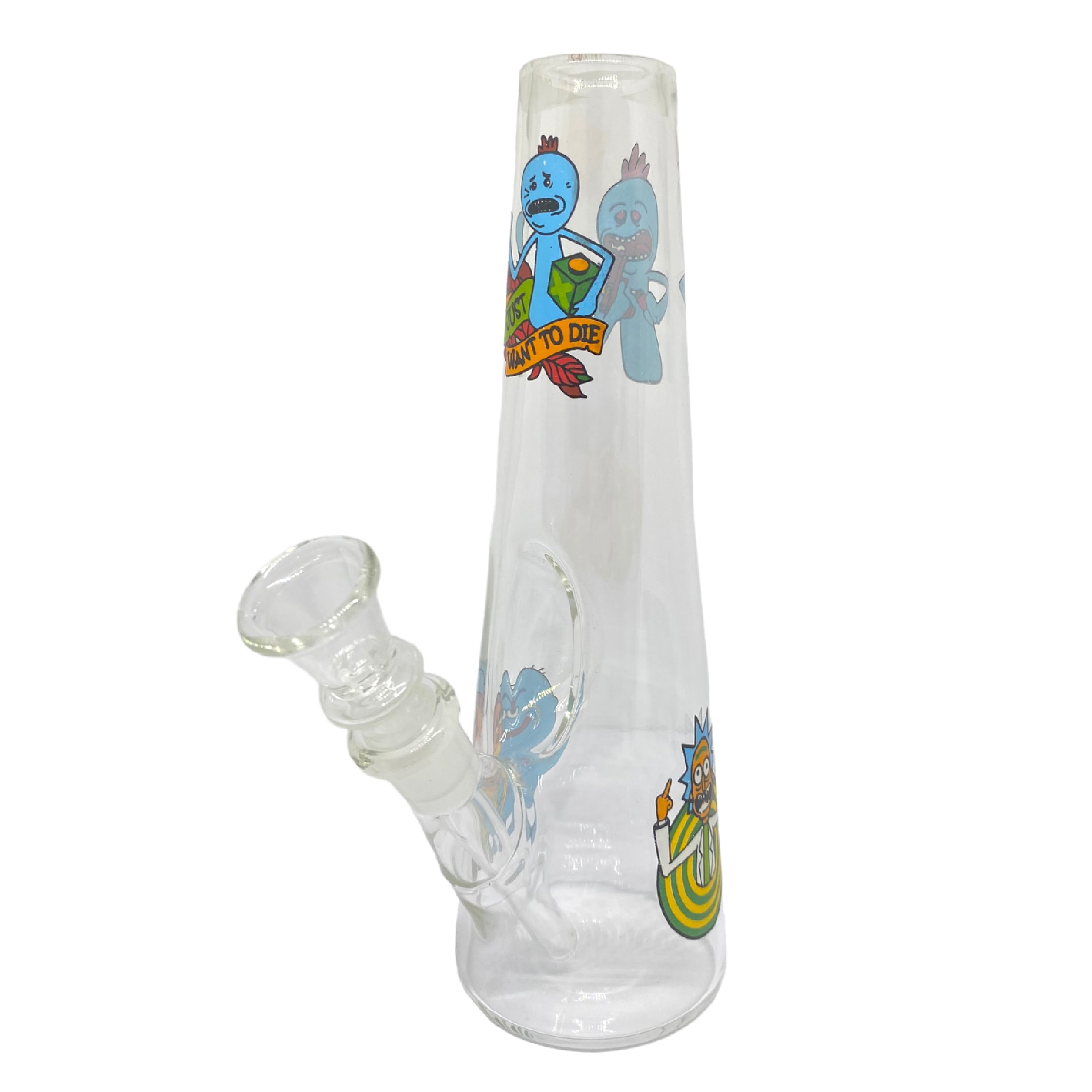 Bong Pyrex Rick y Morty J134 | Shopbox Importaciones