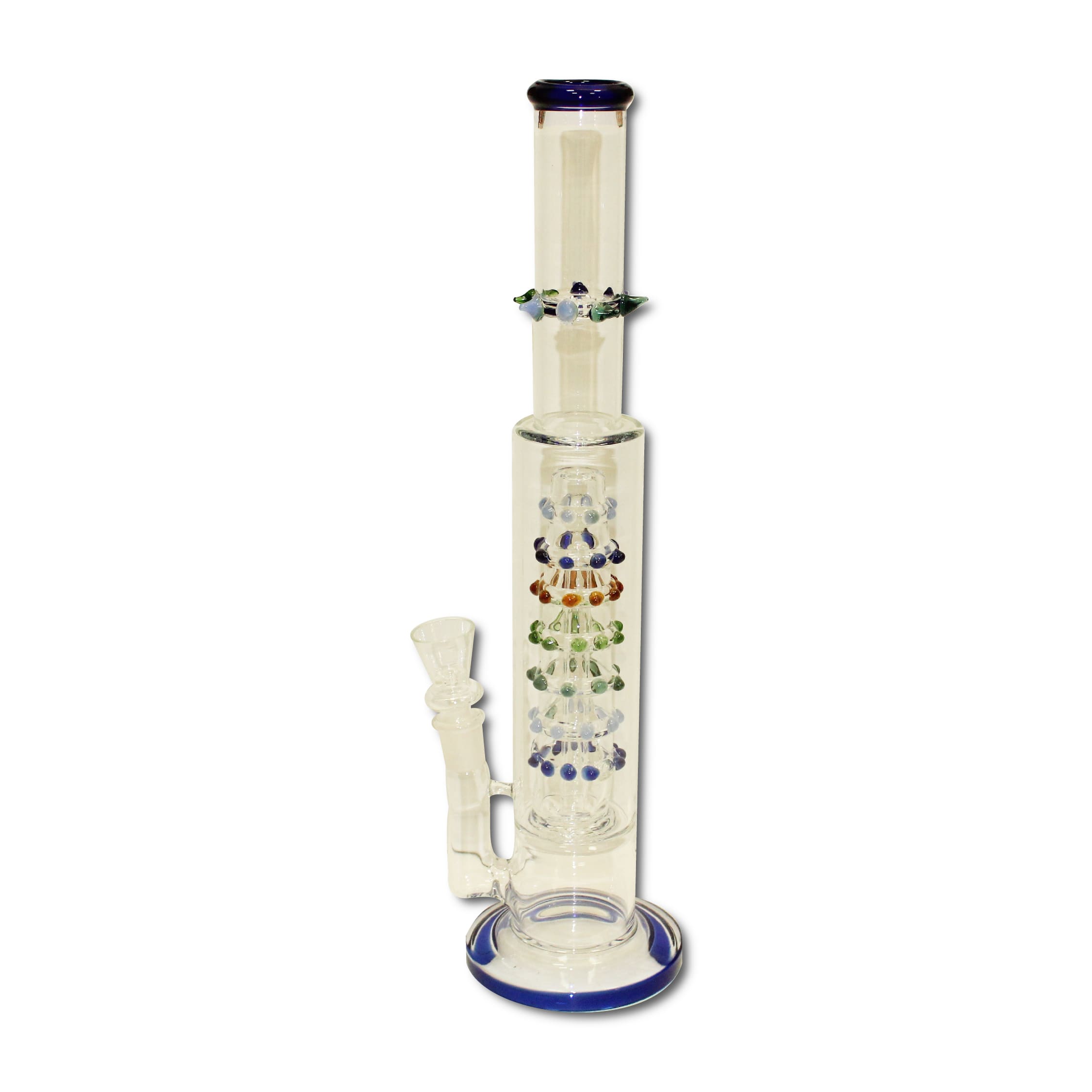 Bong Pyrex 43 a 46 CM Con Doble Percolador + AH | Shopbox Importaciones