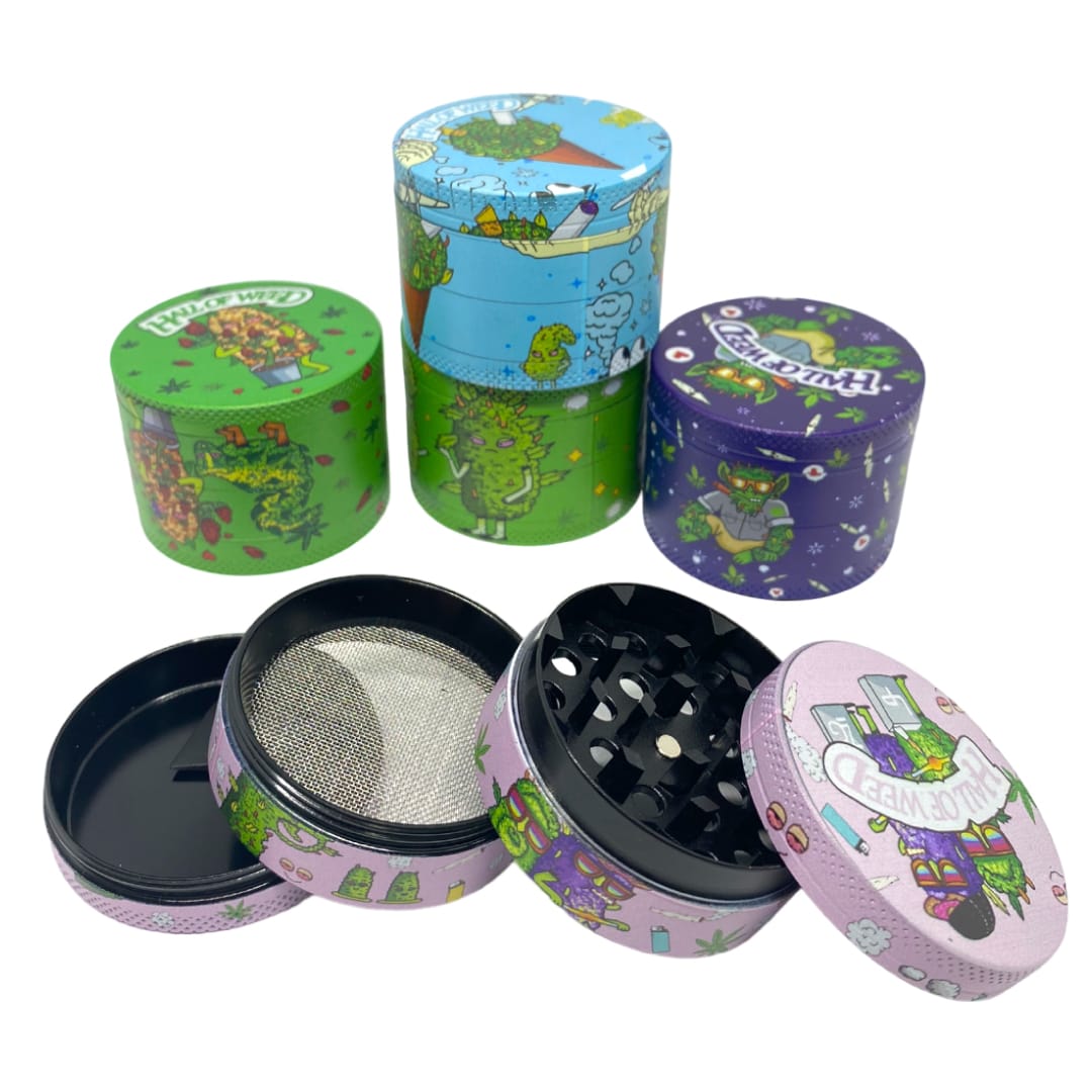 Moledor Hall Of Weed Cogollo Colores | Shopbox Importaciones