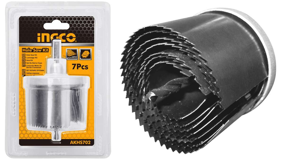 JUEGO DE SIERRA COPA 7 PIEZAS INGCO AKHS702 | iTools