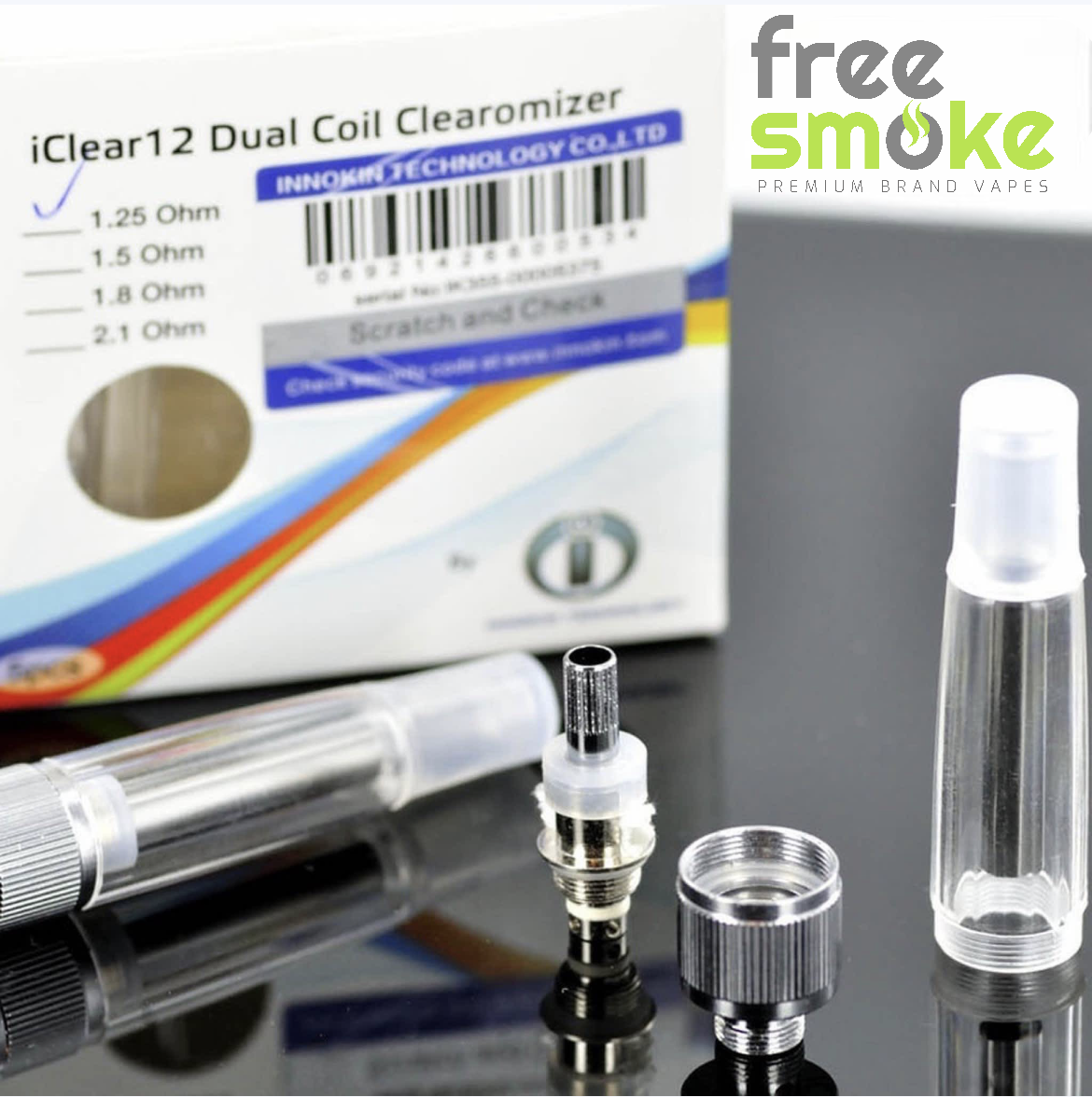 CLEAROMIZER INNOKIN 12 Dual | Freesmoke