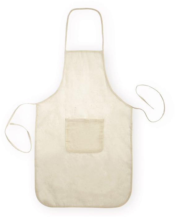 STS Delantal Chef beige | Thecom Ltda +56 9 9376 8000