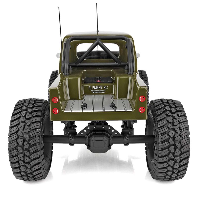 Element RC Enduro Ecto Trail Truck 4x4 RTR 1/10 Rock Crawler (verde) con radio de 2,4 GHz ...