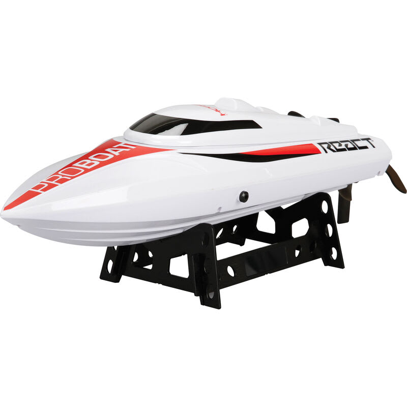 Pro Boat React 17 Self-Righting Deep-V Brushed RTR Boat w/2.4GHz Radio ...