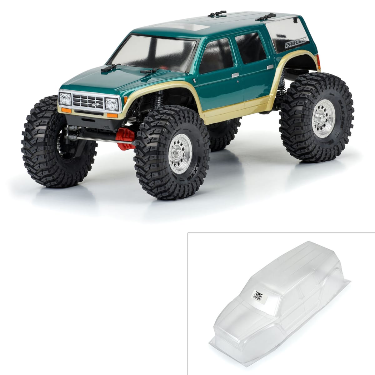1 10 Coyote Grande Clear Body 12.3 Wheelbase Crawlers xrchobbies