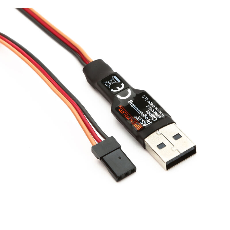 Spektrum AS3X Programming Cable w/USB Interface | xrchobbies