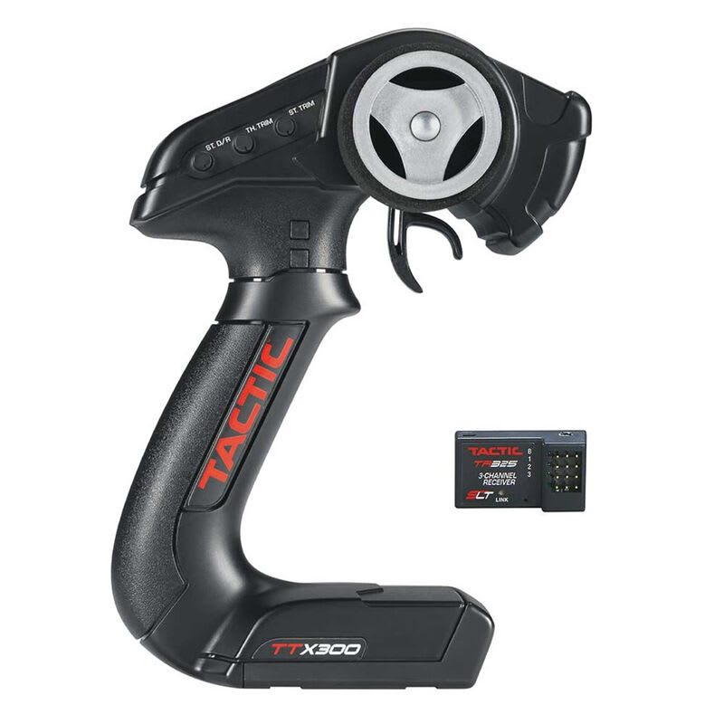 Tactic TTX300 3-Channel 2.4Ghz SLT Radio System w/TR325 Receiver ...