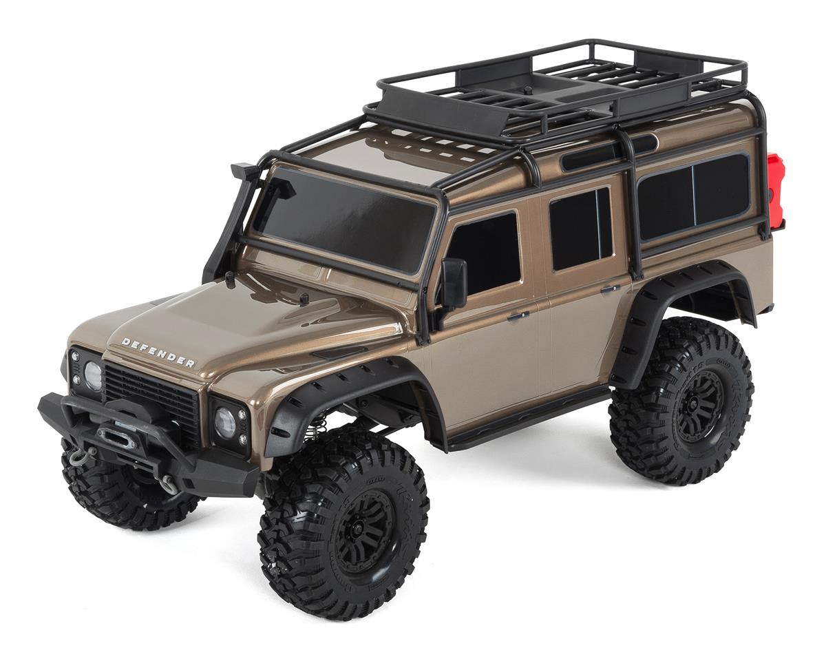 Traxxas TRX-4 1/10 Scale Trail Rock Crawler w/Land Rover Defender Body ...