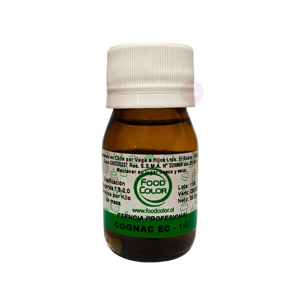 Esencia Food Color Cognac 25 gr. | TiendaDulce.cl