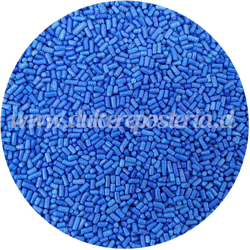 Decoración Granillo Azul 100 gr. | TiendaDulce.cl