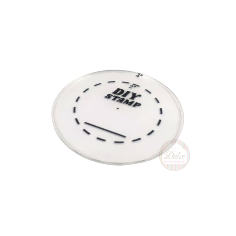 Aplicador Pick Up Pad Acrílico Redondo | TiendaDulce.cl