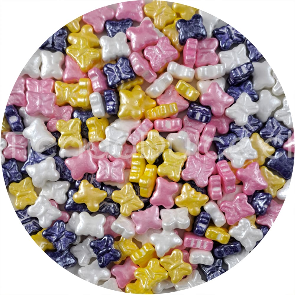Sprinkle Premium Mariposas Colores 70 gr. | TiendaDulce.cl