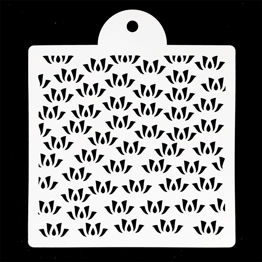 Stencil Cuadrado Diseños N°22 | TiendaDulce.cl