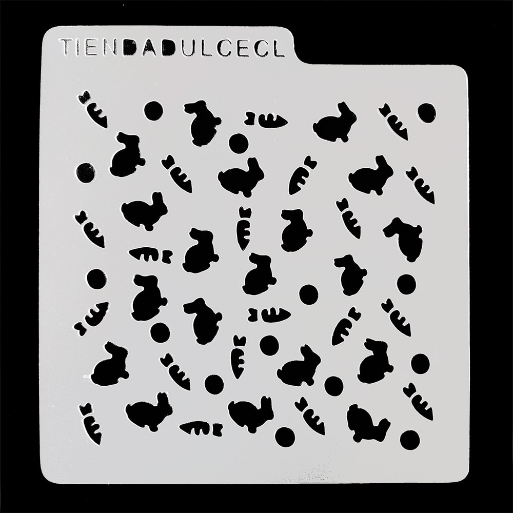 Stencil Pascua Diseño N°2 | TiendaDulce.cl