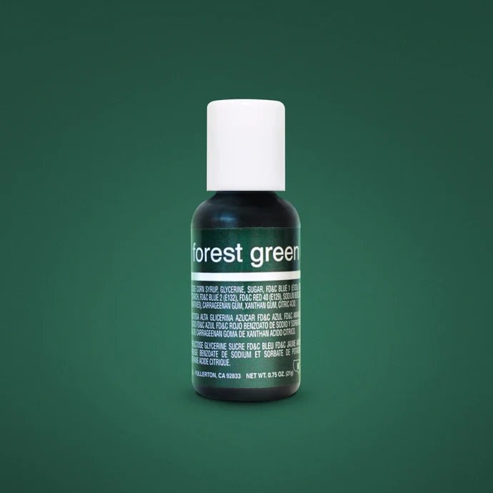 Colorante Gel Forest Green Chefmaster 20 gr. | TiendaDulce.cl