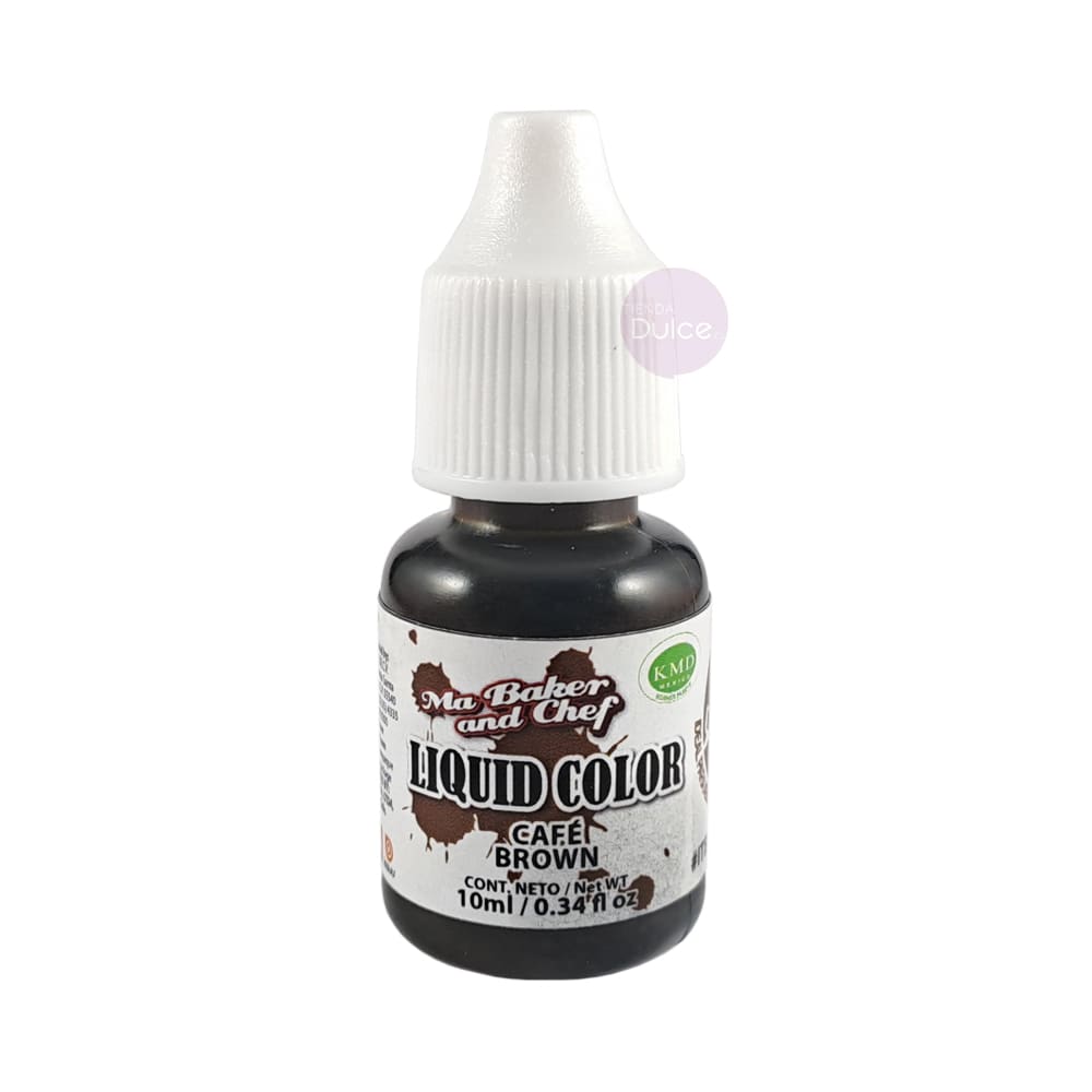 Colorante Liquid Color Café Ma Baker and Chef 10 ml. | TiendaDulce.cl