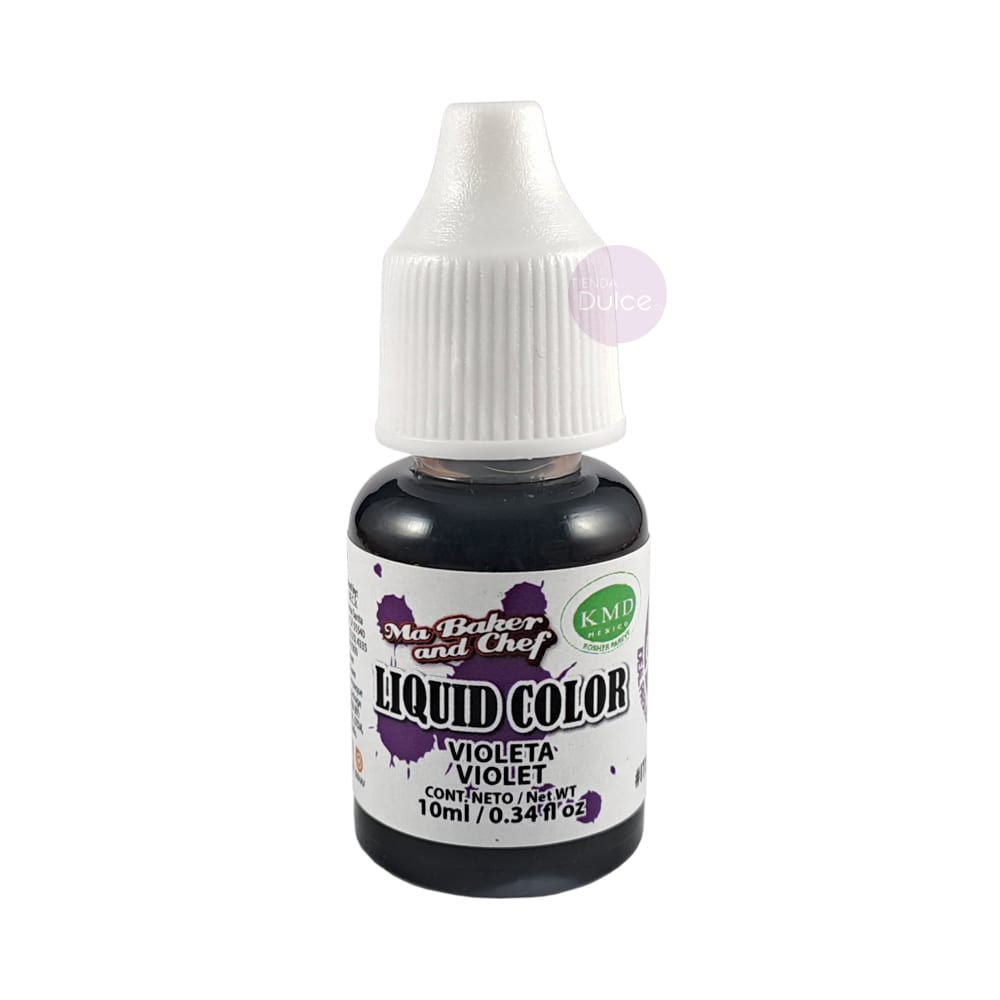 Colorante Liquid Color Violeta Ma Baker and Chef 10 ml. | TiendaDulce.cl
