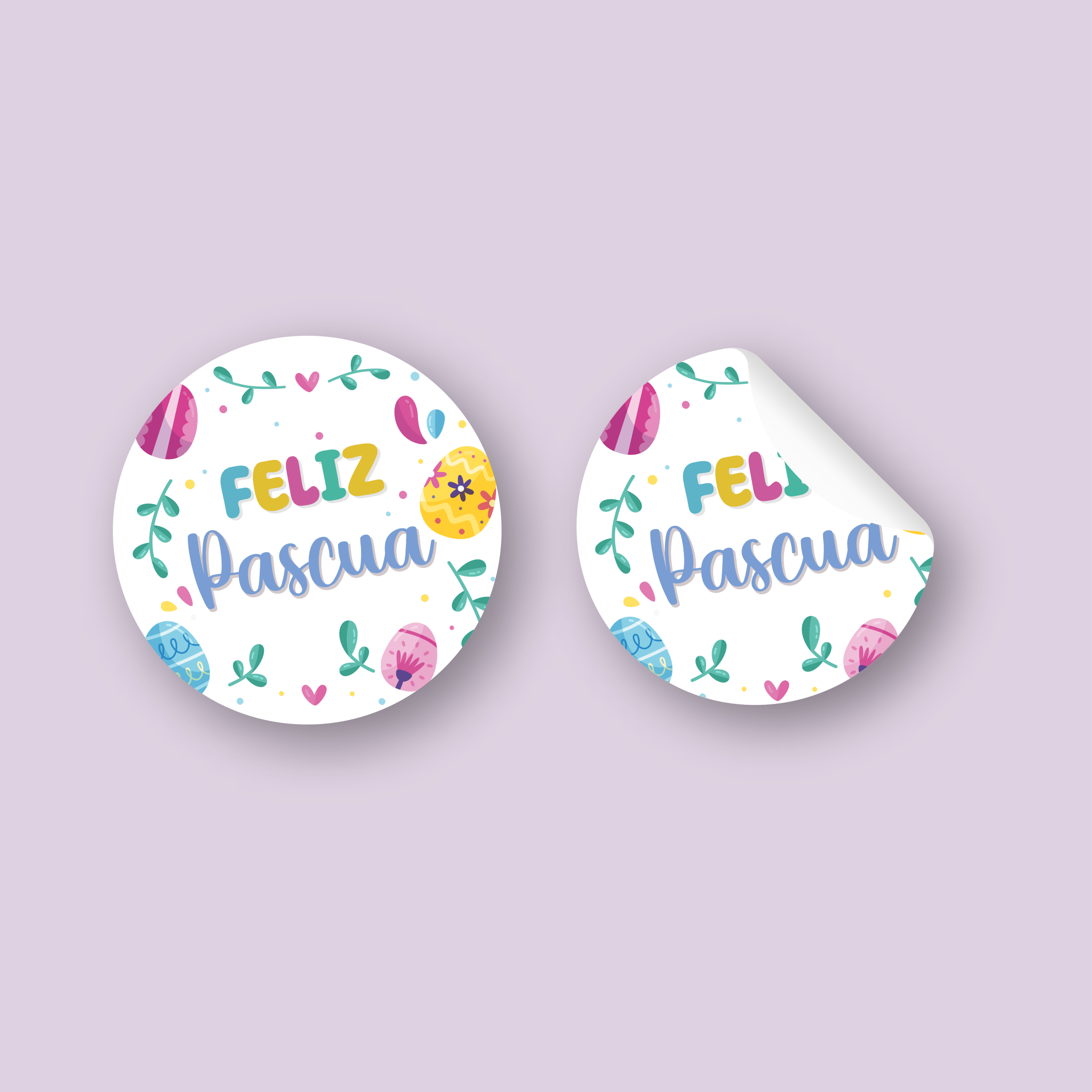 Stickers Pascua N°4 - 24 Unidades | TiendaDulce.cl