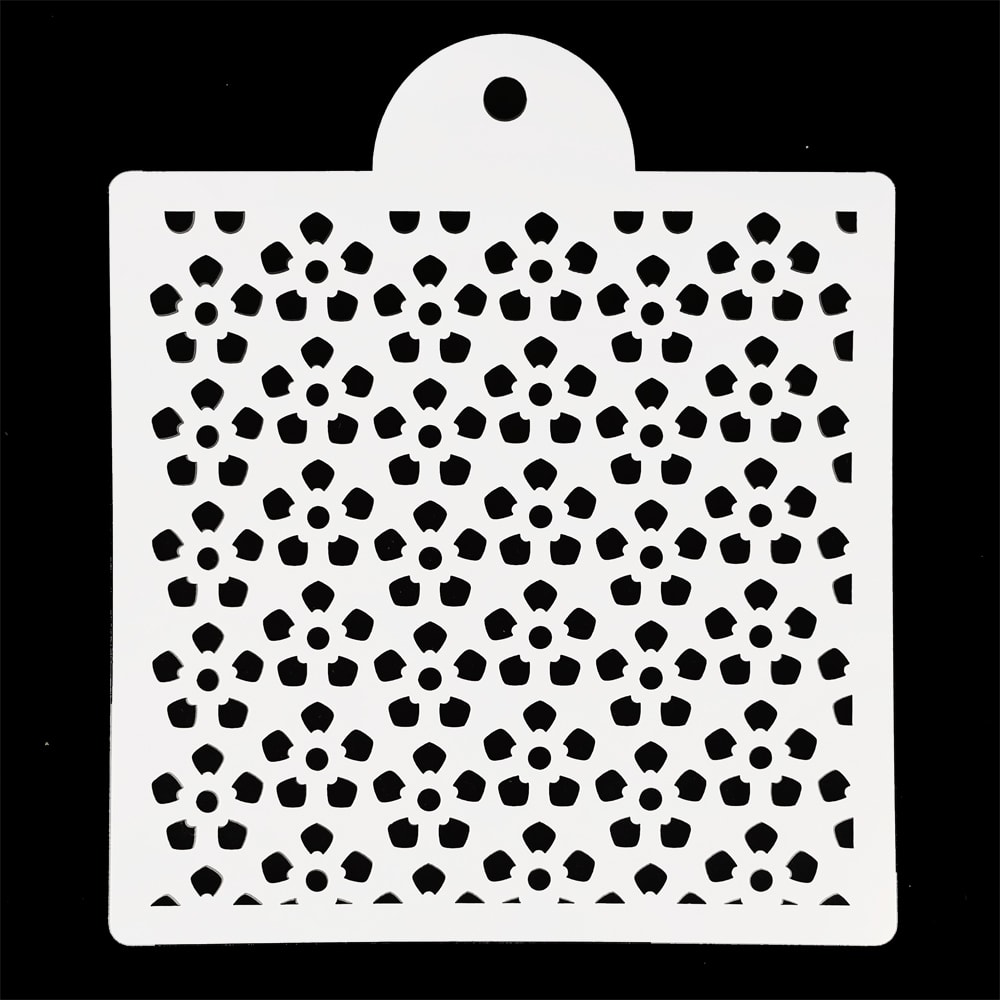 Stencil Cuadrado Diseños N°11 | TiendaDulce.cl