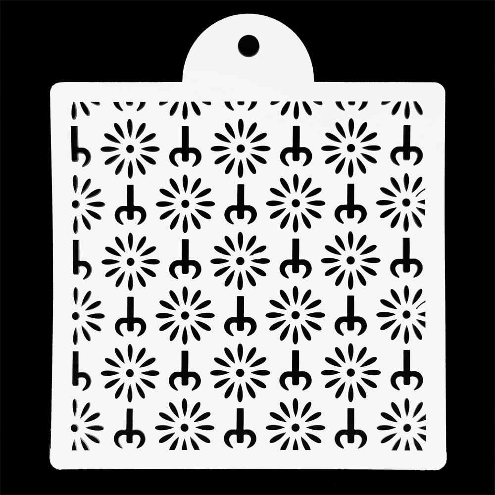 Stencil Cuadrado Diseños N°3 | TiendaDulce.cl