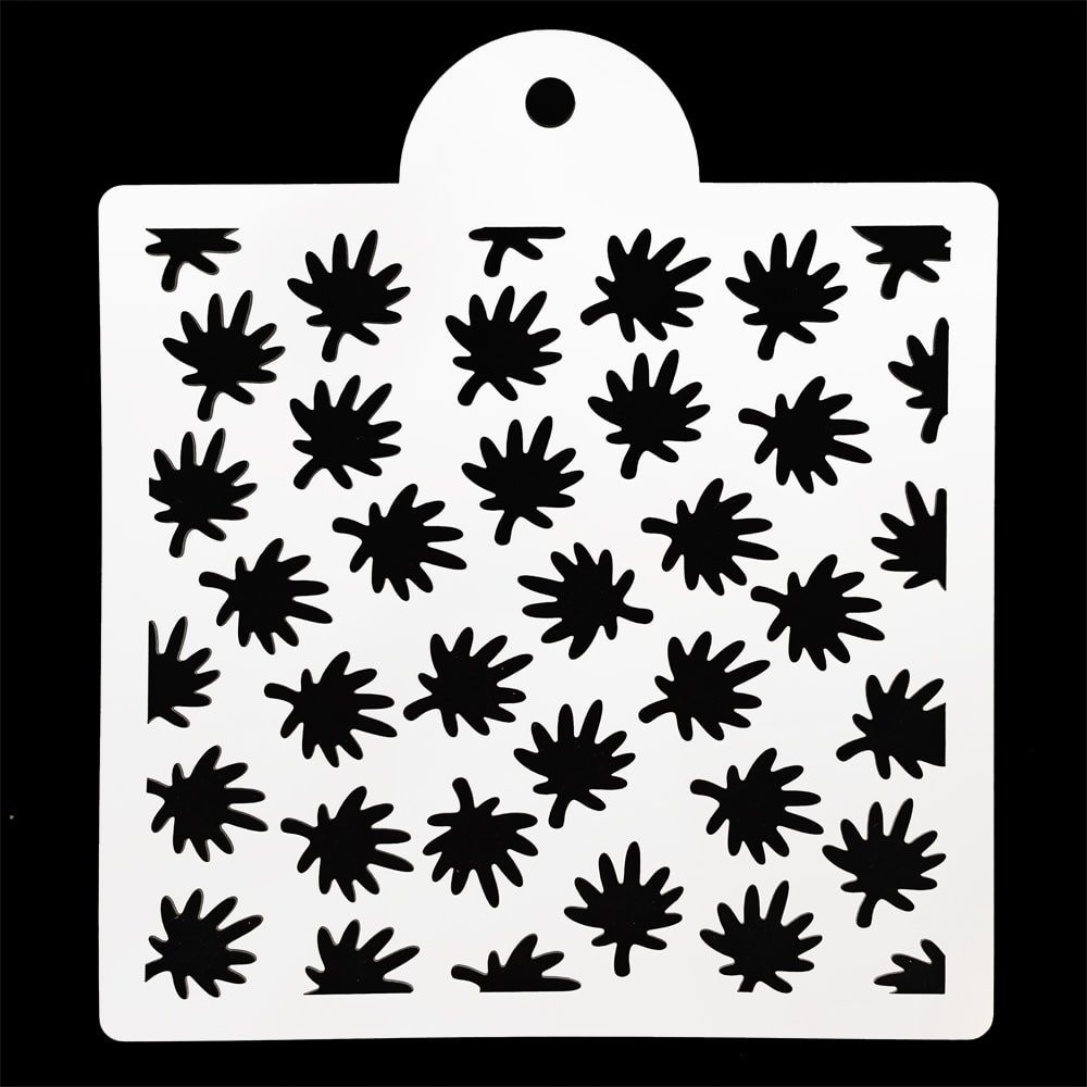 Stencil Cuadrado Diseños N°6 | TiendaDulce.cl