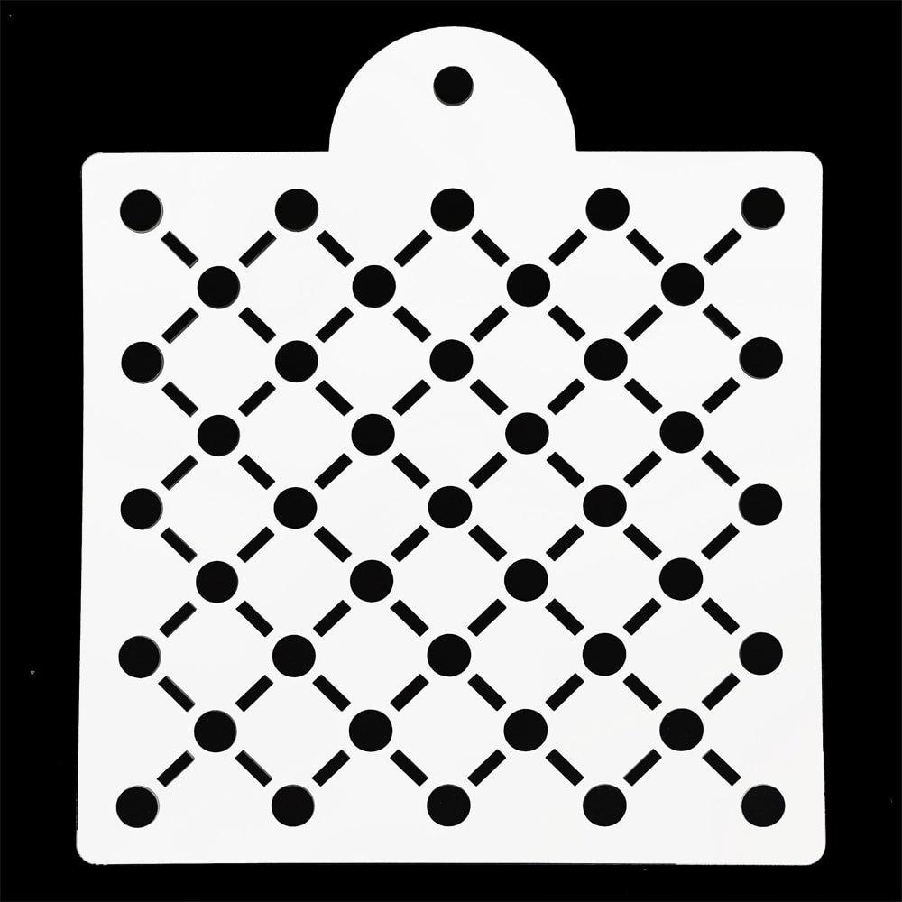 Stencil Cuadrado Diseños N°8 | TiendaDulce.cl