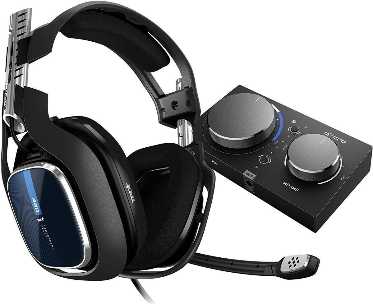 AURICULAR LOGITECH ASTRO A40 TR HEADSET + MIXAMP PRO TR (939-001660 ...