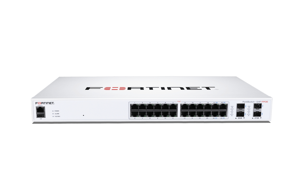 SWITCH FORTINET FORTISWITCH 124F (FS-124F) (NT9) | NTPeru