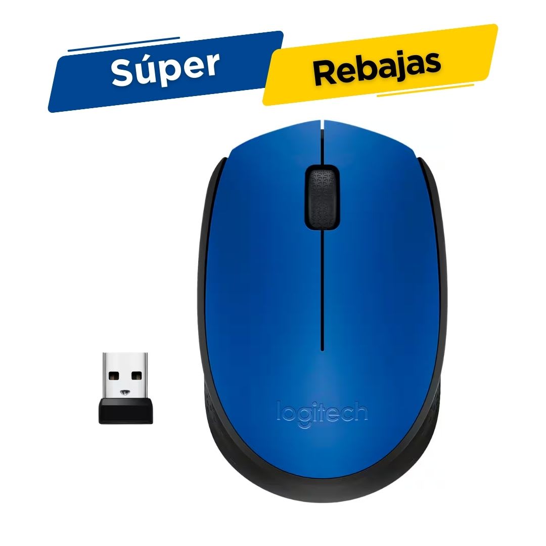 MOUSE LOGITECH M170 AZUL (910-004638) | NTPeru