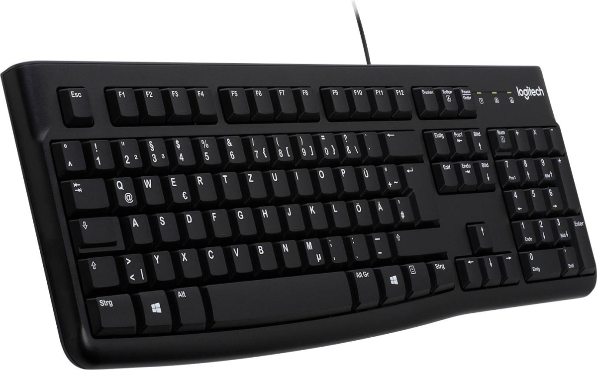 TECLADO LOGITECH K120 STD SP USB BLACK ES (920-004422) (NT8) | NTPeru
