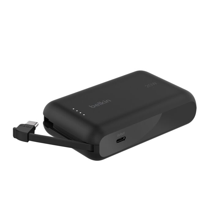 CARGADOR PORTATIL BELKIN POWER BANK PARA UNIVERSAL 20 WATT LITHIUM (BPB021fqBK) (NT3) | NTPeru