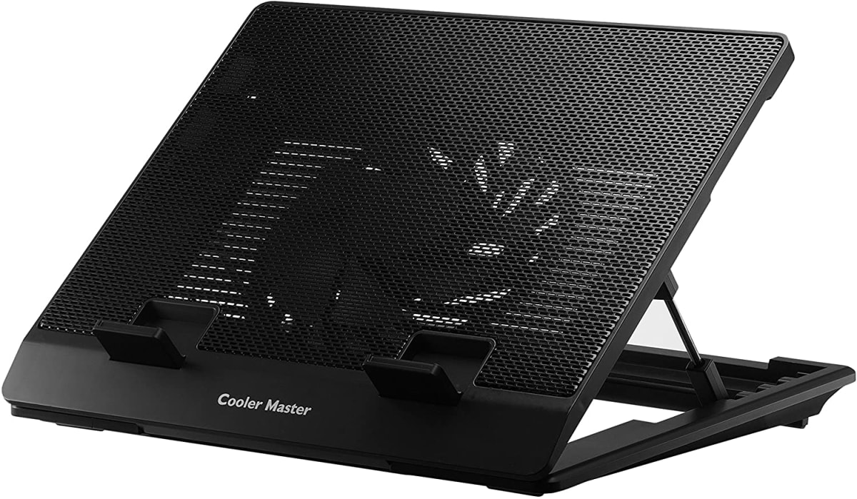 COOLER PARA LAPTOP 15,6 COOLER MASTER ERGOSTAND LITE( R9-NBS-ESLK-GP ...