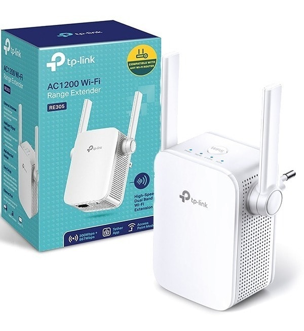 EXTENSOR DE RED WIFI TPLINK AC1200 RE305 | NTPeru