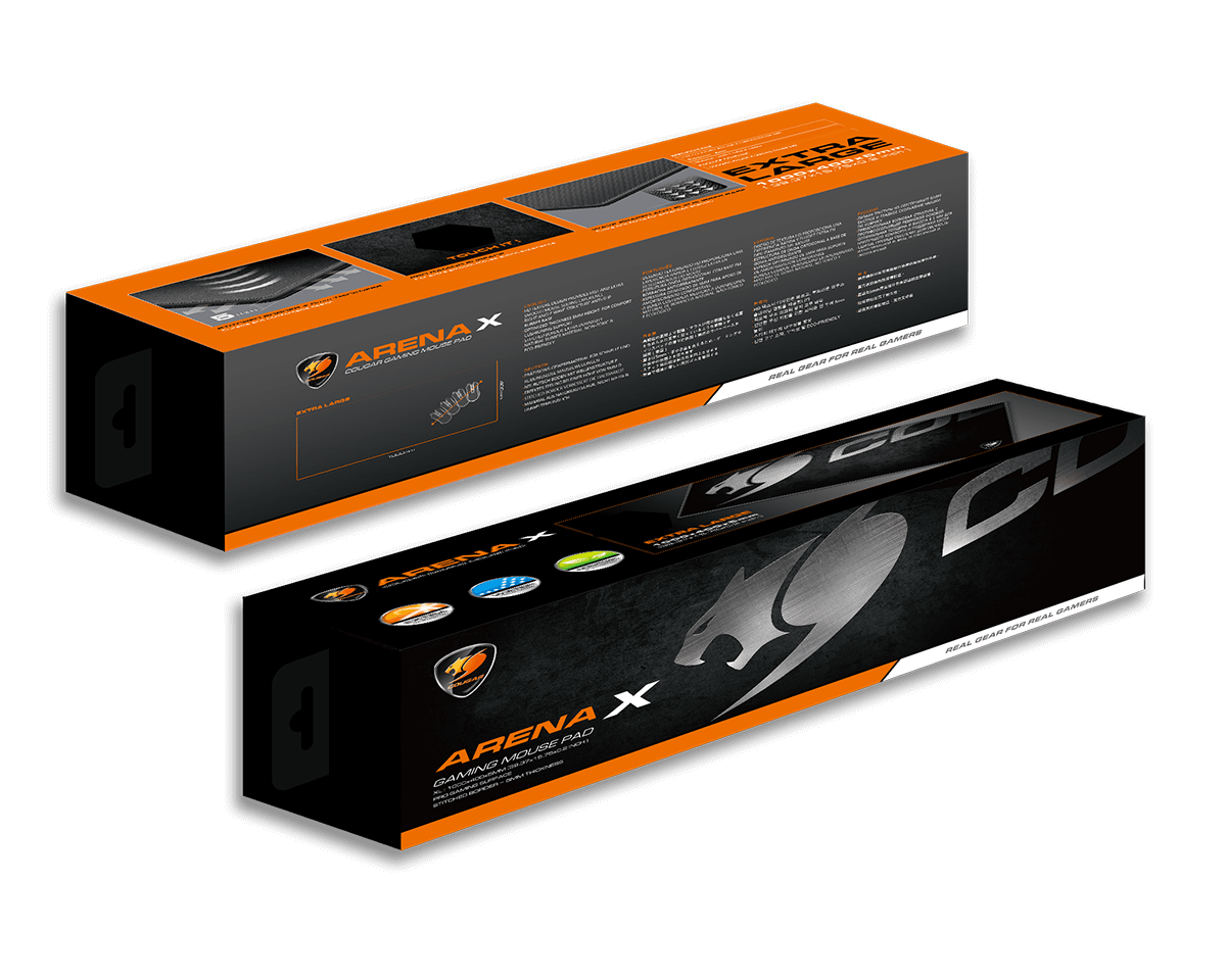 MOUSE PAD GAMER COUGAR ARENA X BLACK (3MARENAX.0001) | NTPeru