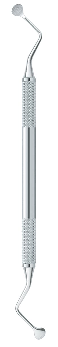 Salvin Molt 4 Angled DE Bone Curette | Biomateriales Chile