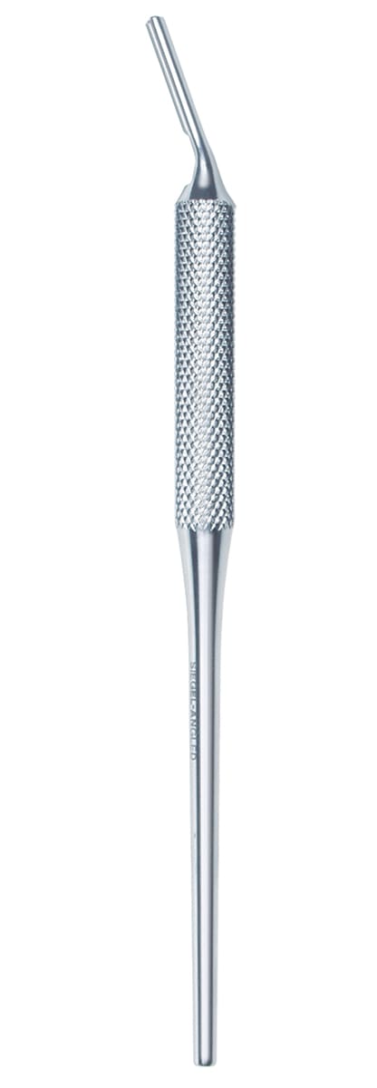 Siegel Round Angled Scalpel Handle | Biomateriales Chile