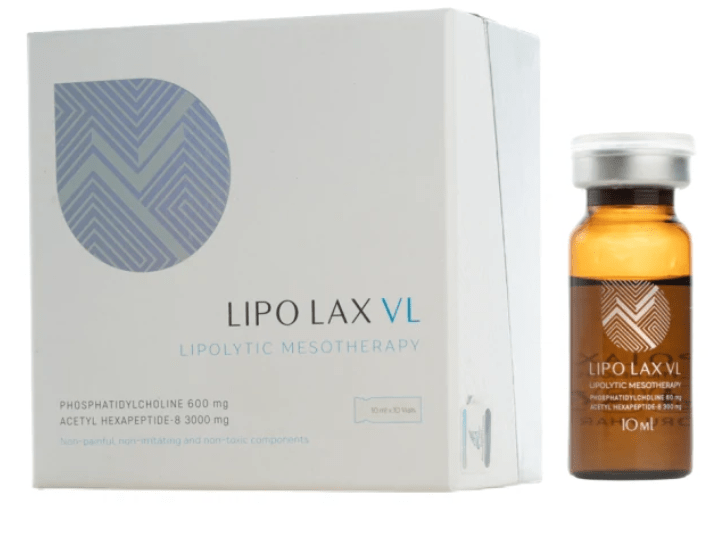 LIPOLAX VL (ROSTRO Y PAPADA), 10 VIALES X 10 ML | MEGAIMPORT
