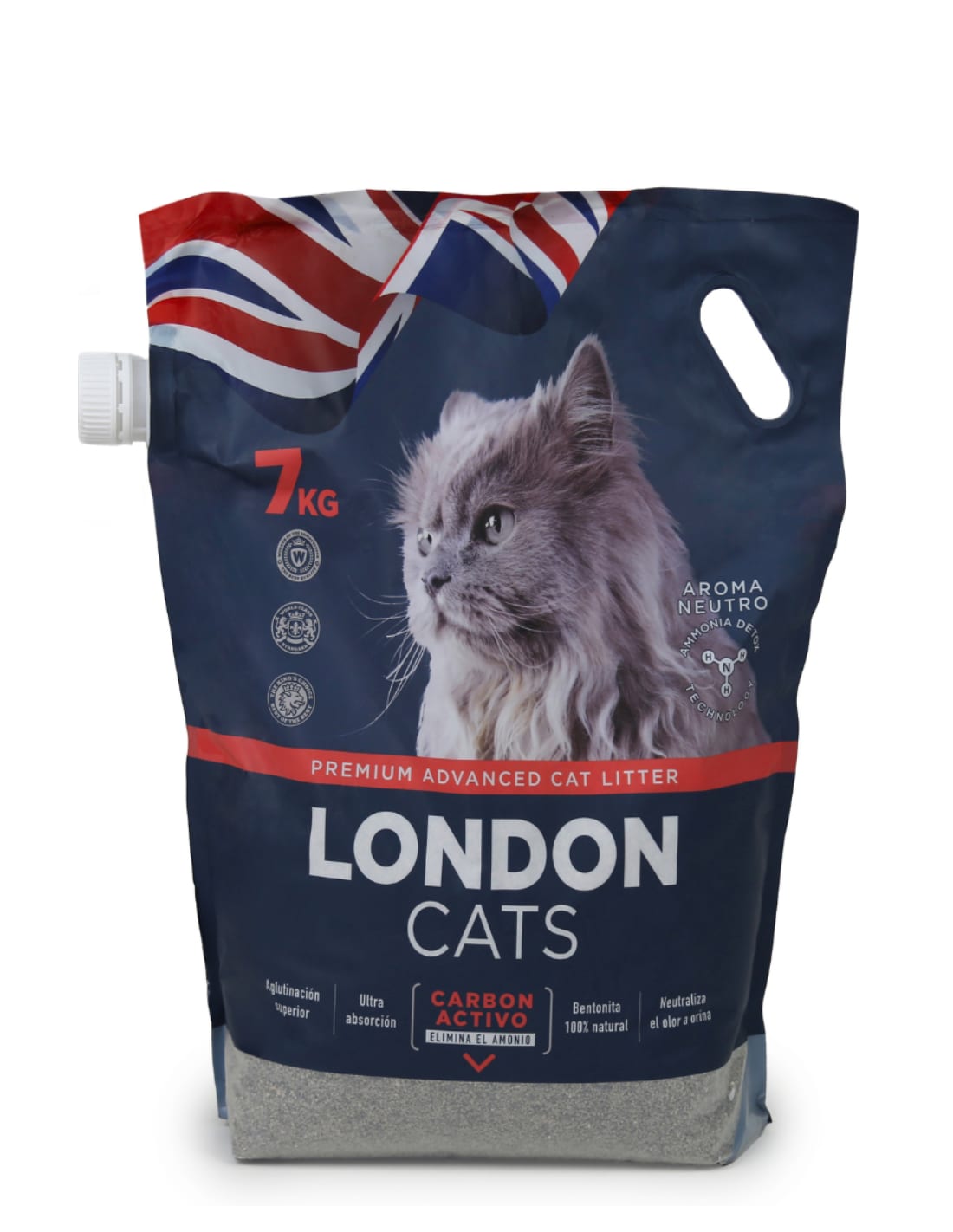 LONDON CATS ARENA 7KG CARBON ACTIVADO | MASKOTAK
