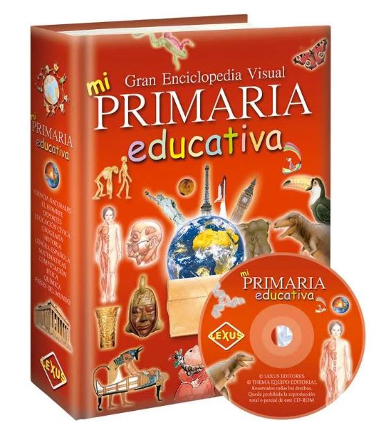 MI PRIMARIA-GRAN ENCICLOPEDIA VISUAL EDUCATIVA + CD | Librería Libooks