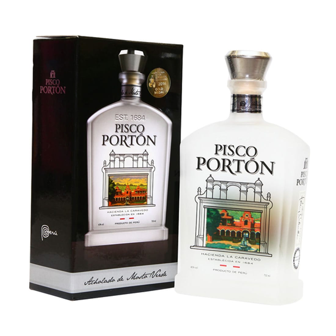 PISCO PORTON ACHOLADO DE MOSTO VERDE | SF Market Online