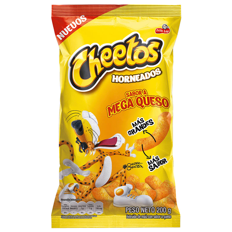 Cheetos Mega Queso (Bolsa x 200gr) | SF Market Online