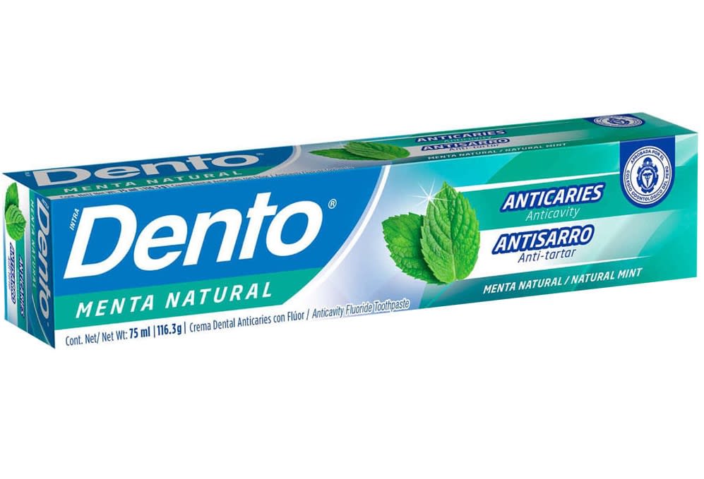 Crema Dental Dento Menta Natural (Und.x75ml) | SF Market Online