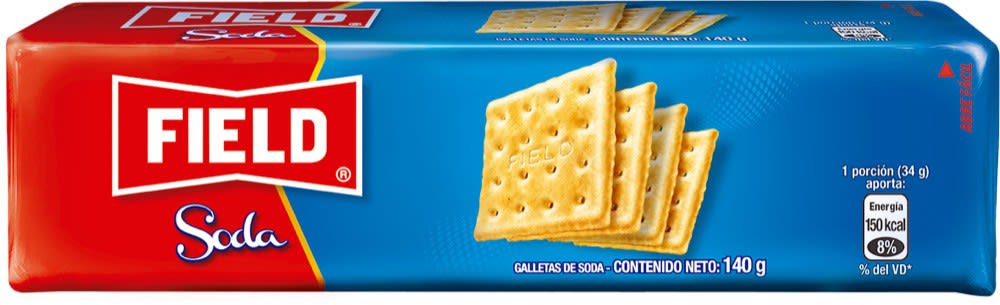 Galleta Soda Field familiar (Pqte. 140gr) | SF Market Online Galleta Soda Field familiar (Pqte. 140gr) | SF Market Online