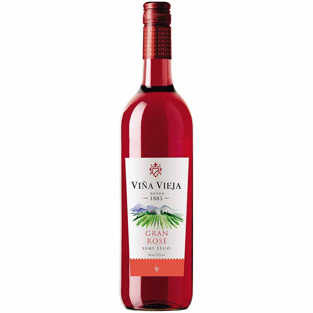 Vino Gran Rose Viña vieja Semi Seco x 750ml | SF Market Online