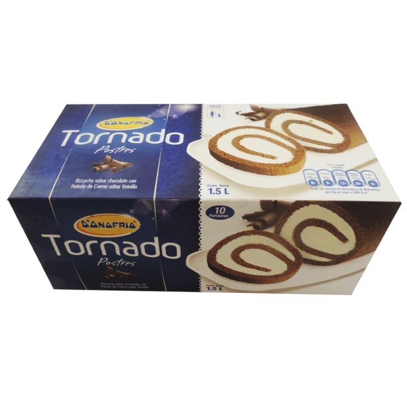 Tornado Helado de Vainilla Caja x 1.50L (660gr) | SF Market Online