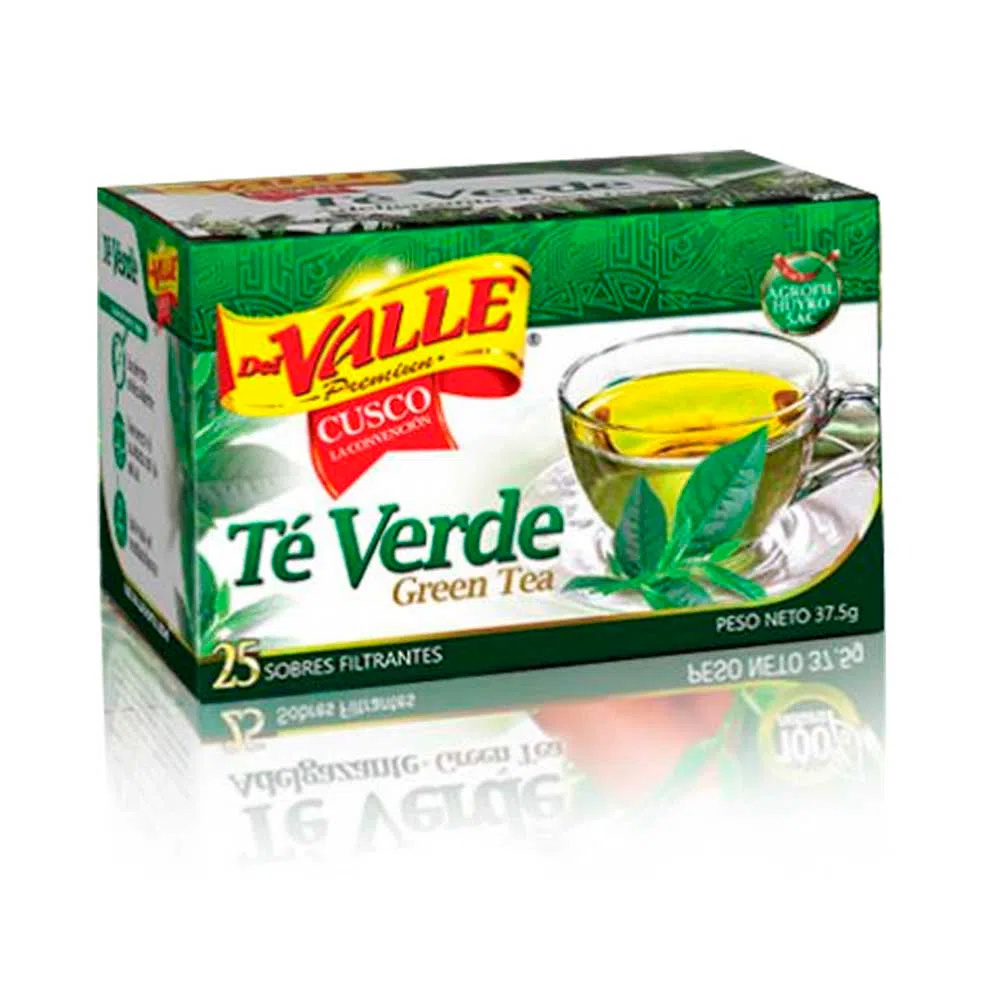 Del Valle Té Verde x25 Filtrantes | SF Market Online