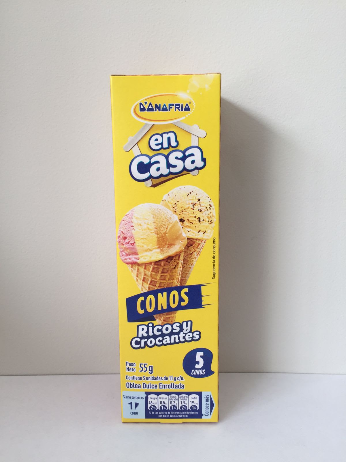 Pack Cono Donofrio Caja 55gr (5 Conos) | SF Market Online